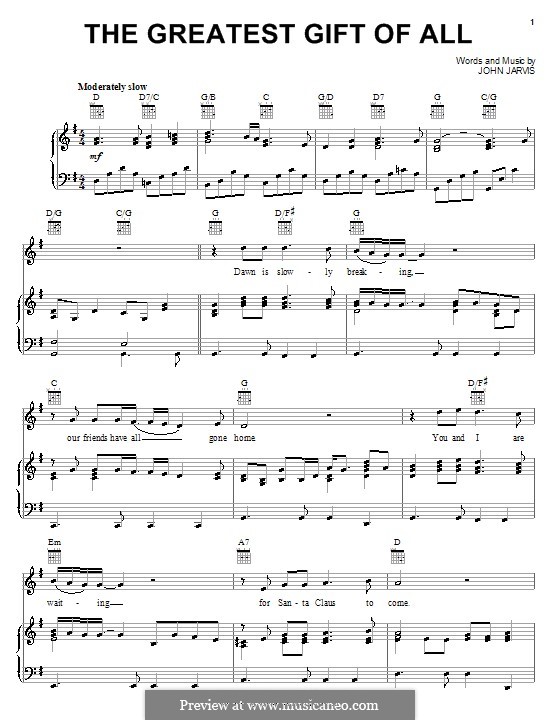 The Greatest Gift of All (Kenny Rogers and Dolly Parton) by J. Jarvis ...