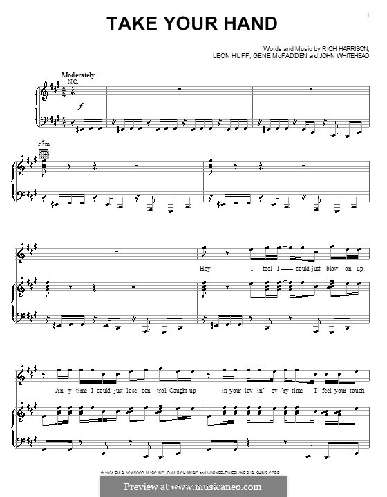 Take Your Hand (Usher) by G. McFadden, J. Whitehead, L.A. Huff, R ...