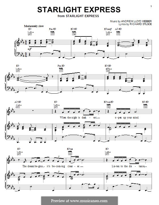 Starlight Express (Starlight Express) by A.L. Webber on MusicaNeo