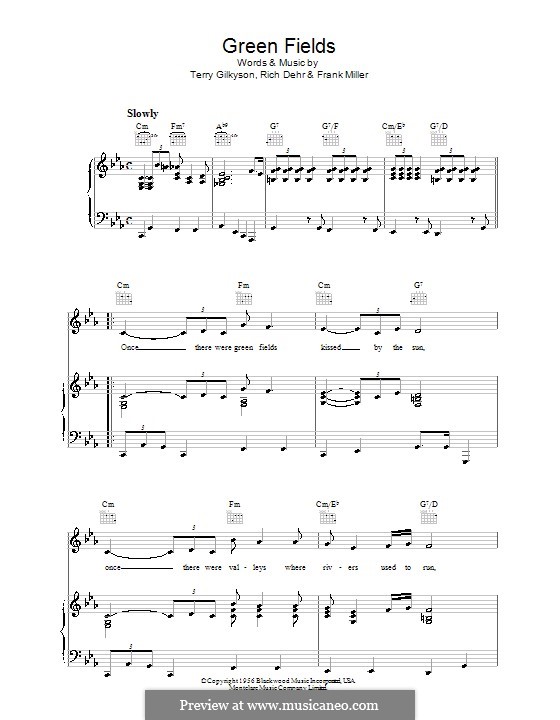 Greenfields (The Brothers Four) by F. Miller, R. Dehr, T. Gilkyson on ...