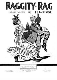 Raggity-Rag by J. Lafrenière - sheet music on MusicaNeo