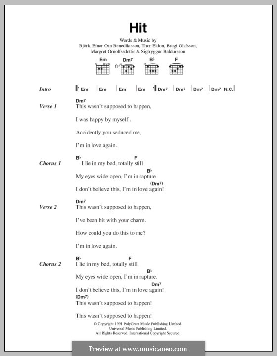 Hit (The Sugarcubes) by B. Gudmundsdottir, B. Olafsson, E.O ...