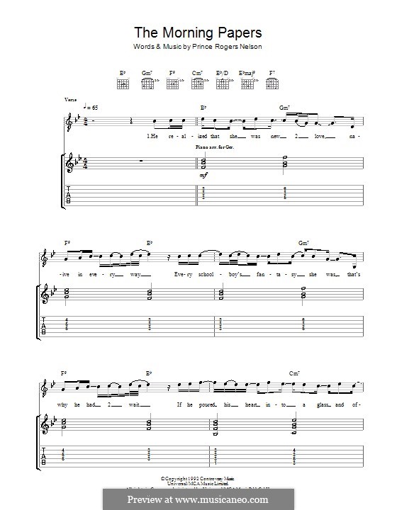 The Morning Papers (Prince & The New Power Generation) by Prince on ...