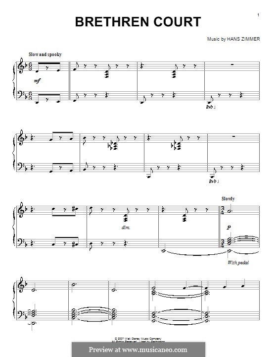 Brethren Court (from Pirates of the Caribbean: At World's End) by H ...