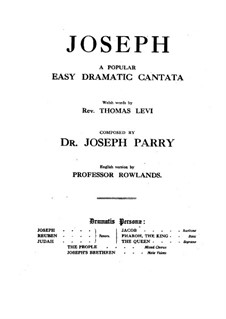 Joseph by J. Parry - sheet music on MusicaNeo