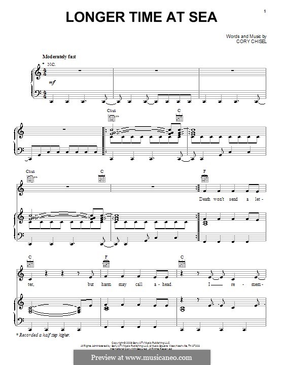 Longer Time at Sea (Cory Chisel and The Wandering Sons) by C. Chisel on ...