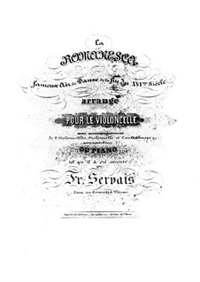 La Romanesca by A. Servais - sheet music on MusicaNeo