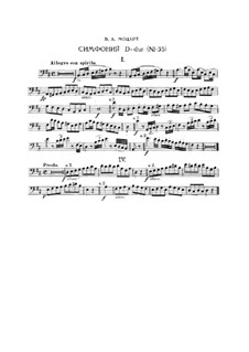 Symphony No.35 in D Major 'Haffner', K.385 by W.A. Mozart on MusicaNeo