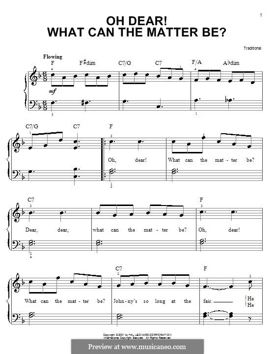 Oh Dear What Can The Matter Be By Folklore Sheet Music On MusicaNeo oh-dear-what-can-the-matter-be-by-folklore-sheet-music-on-musicaneo
