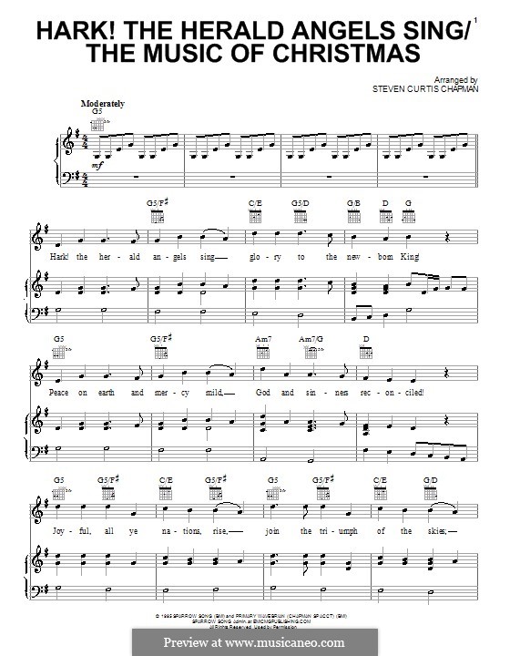 Hark! The Herald Angels Sing / The Music of Christmas by folklore on ...