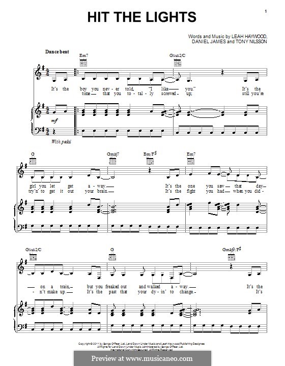 Hit the Lights (Selena Gomez) by D. James, L. Haywood, T. Nilsson on ...