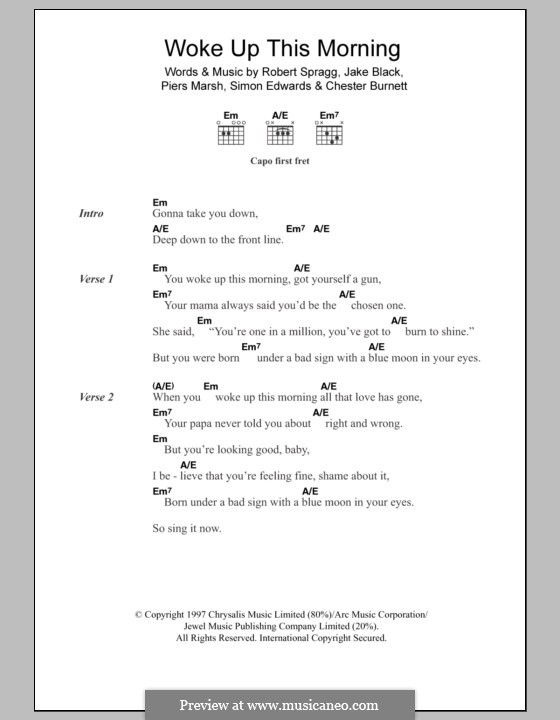 Woke Up This Morning (Theme from The Sopranos) by Howlin' Wolf, J ...