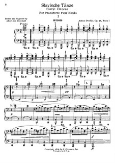 No.1 Furiant (Slavonic Dances, Op.46) by A. Dvořák on MusicaNeo