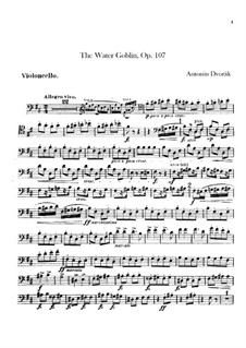 Vodník (The Water Goblin), B.195 Op.107 by A. Dvořák on MusicaNeo
