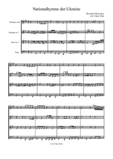 Shche Ne Vmerla Ukraina (Ukrainian National Anthem) by M. Verbytskyi on ...