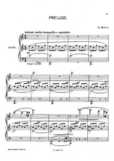 Prelude by H. Melcer-Szczawiński - free download on MusicaNeo