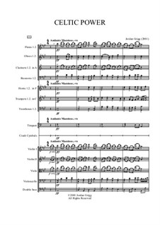 Celtic Power by J. Grigg - sheet music on MusicaNeo