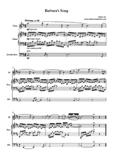 Barbara's Song by A. Häberlin - sheet music on MusicaNeo
