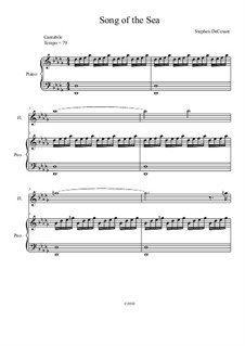 Song of the Sea by S. DeCesare - sheet music on MusicaNeo