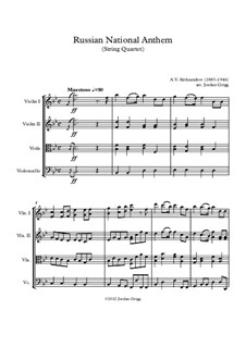 National Anthem of Russian Federation (Gimn Rossiyskoy Federatsii) by A ...