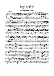 Symphony No.97 in C Major, Hob.I/97 by J. Haydn - sheet music on MusicaNeo
