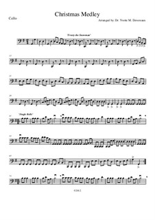 Christmas Medley: A String Orchestra. Arrangement for Elementary to ...