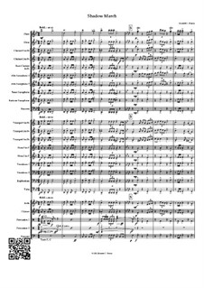 Shadow March by E. Davis - sheet music on MusicaNeo