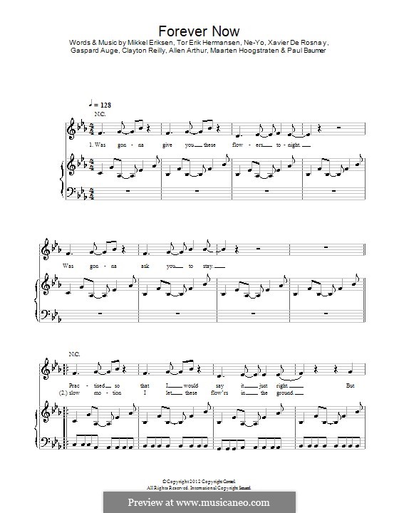Forever Now by M.S. Eriksen, Ne-Yo, A. Arthur, C. Reilly, G. Auge, M ...