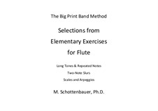 Selections (The Big Print Band Method) by M. Schottenbauer on MusicaNeo