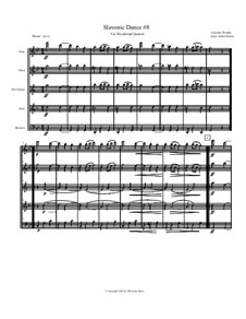 No.8 Furiant (Slavonic Dances, Op.46) by A. Dvořák on MusicaNeo