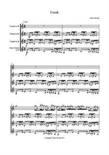 Cocek by C. Cirevski - sheet music on MusicaNeo