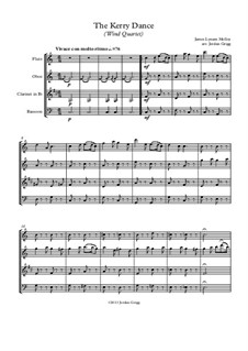 The Kerry Dance by J.L. Molloy - sheet music on MusicaNeo