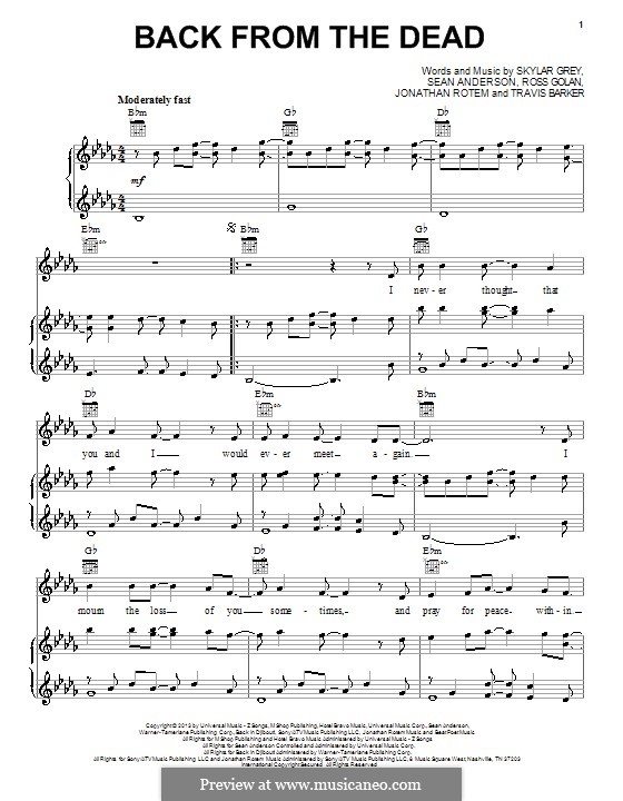 Back from the Dead by J. Rotem, R. Golan, T. Barker, S. Anderson, S ...