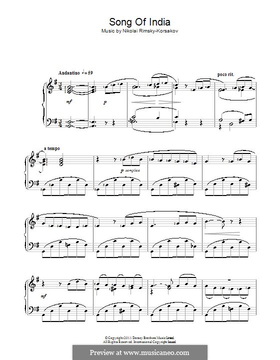 Sadko. Opera by N. Rimsky-Korsakov - sheet music on MusicaNeo