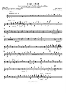 Glory to God by J. Atteberry - sheet music on MusicaNeo