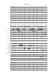 Metamorphosis by J. Grigg - sheet music on MusicaNeo