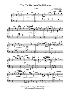 The Coolin by folklore - sheet music on MusicaNeo