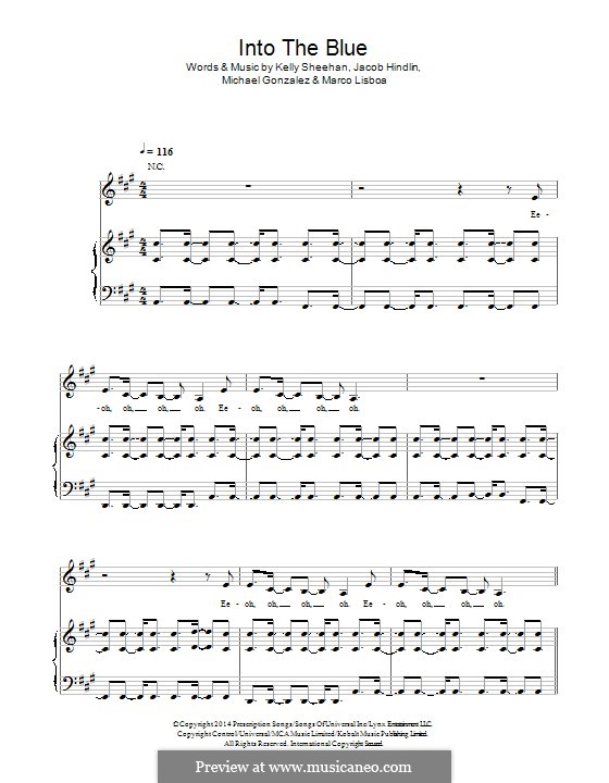 Into the Blue (Kylie Minogue) by J. Kasher Hindlin, K. Sheehan, M.F ...