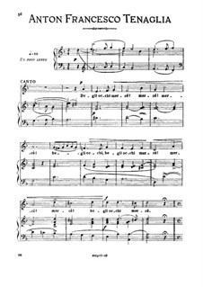 Begli occhi, mercè by A.F. Tenaglia - sheet music on MusicaNeo