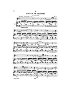 Gretchen am Spinnrade (Gretchen at the Spinning Wheel), D.118 Op.2 by F ...