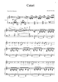 Catari by P.M. Costa - sheet music on MusicaNeo