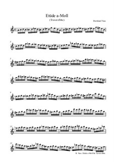 Etüde in a moll by B. Vass - free download on MusicaNeo