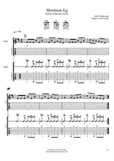 Morrison Jig by folklore - sheet music on MusicaNeo