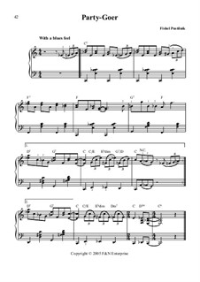 Party-Goer by F. Pustilnik - sheet music on MusicaNeo