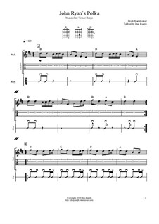 John Ryan's Polka by folklore - sheet music on MusicaNeo
