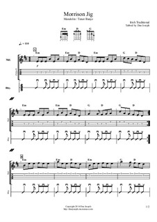 Morrison Jig by folklore - sheet music on MusicaNeo