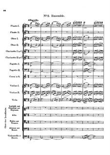 Claudine von Villa Bella, D.239 by F. Schubert - sheet music on MusicaNeo