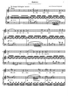 Christmas Eve. Opera by N. Rimsky-Korsakov - sheet music on MusicaNeo