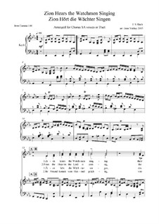 No.4 Zion Hears the Watchmen Singing (Wachet auf, ruft uns die Stimme, BWV 140) by J.S. Bach on ...