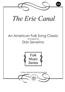 The Erie Canal by folklore - sheet music on MusicaNeo